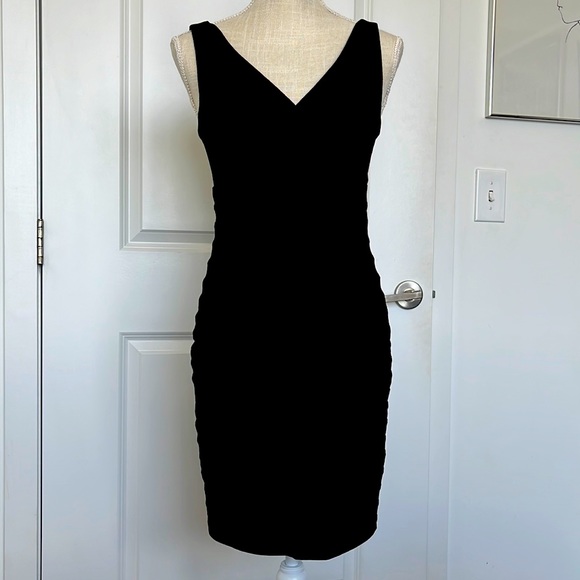 Express | Dresses | Express Black Body On Cotton Sleeveless Dress ...
